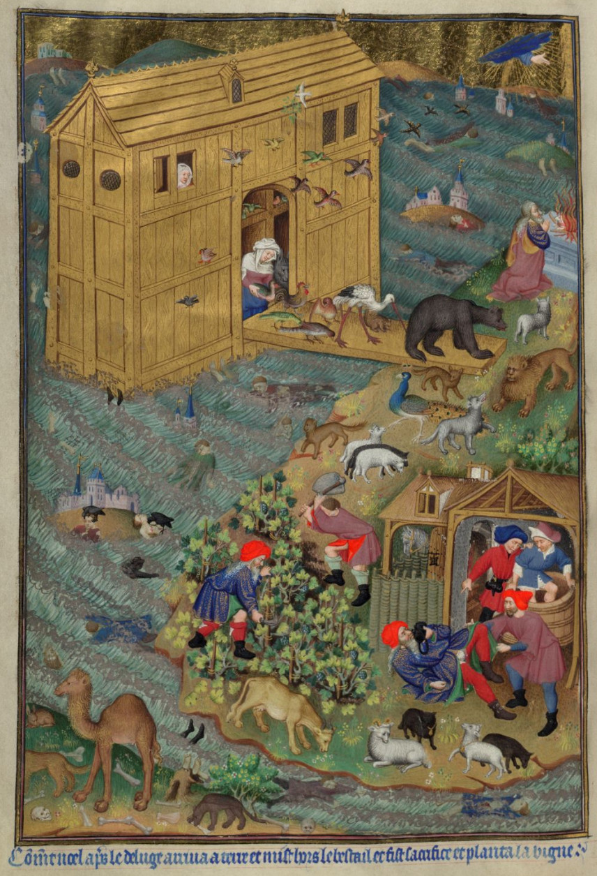 성화이야기 : [천지창조] The Animals Leave the Ark